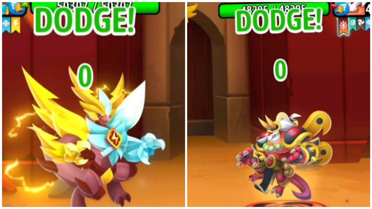 THE DODGE BATTLE ! HIGH ELUSION EVADER VS HIGH MASTER KARMA DRAGON ...