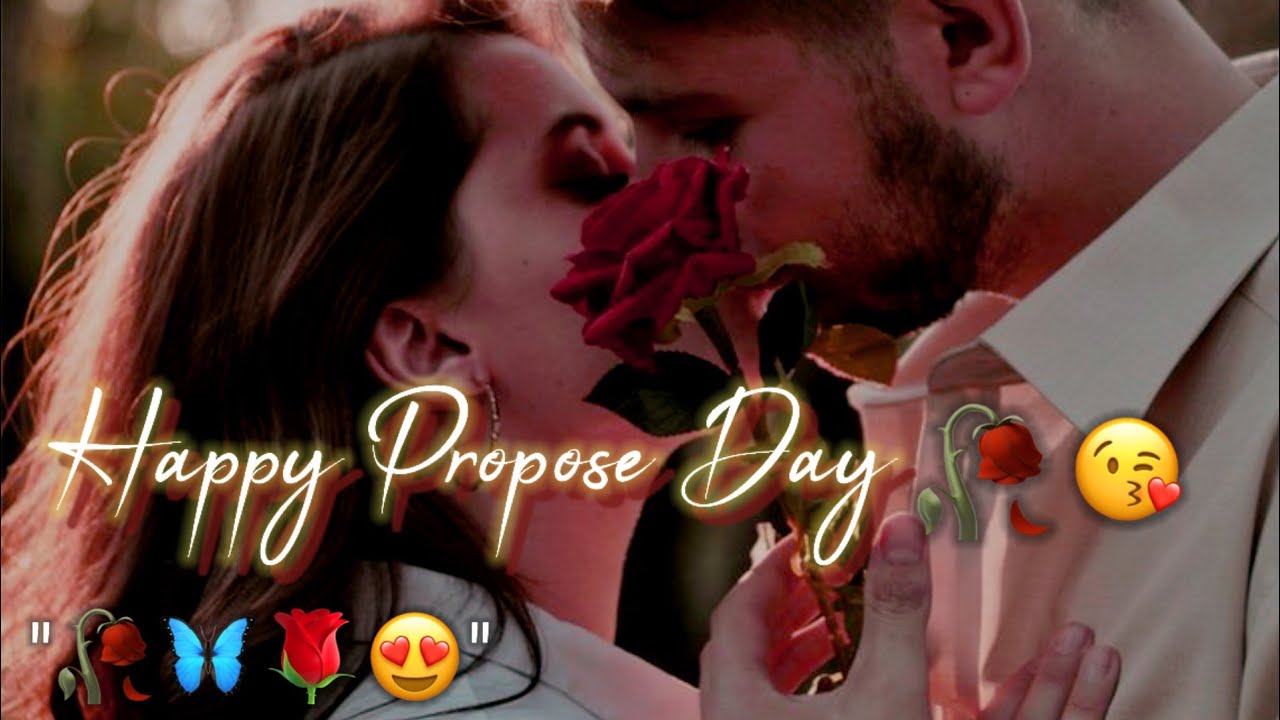 Happy Propose Day Status 2024🌹💏||8 February Propose Day Status 🥰|| Propose Day shayari status ...