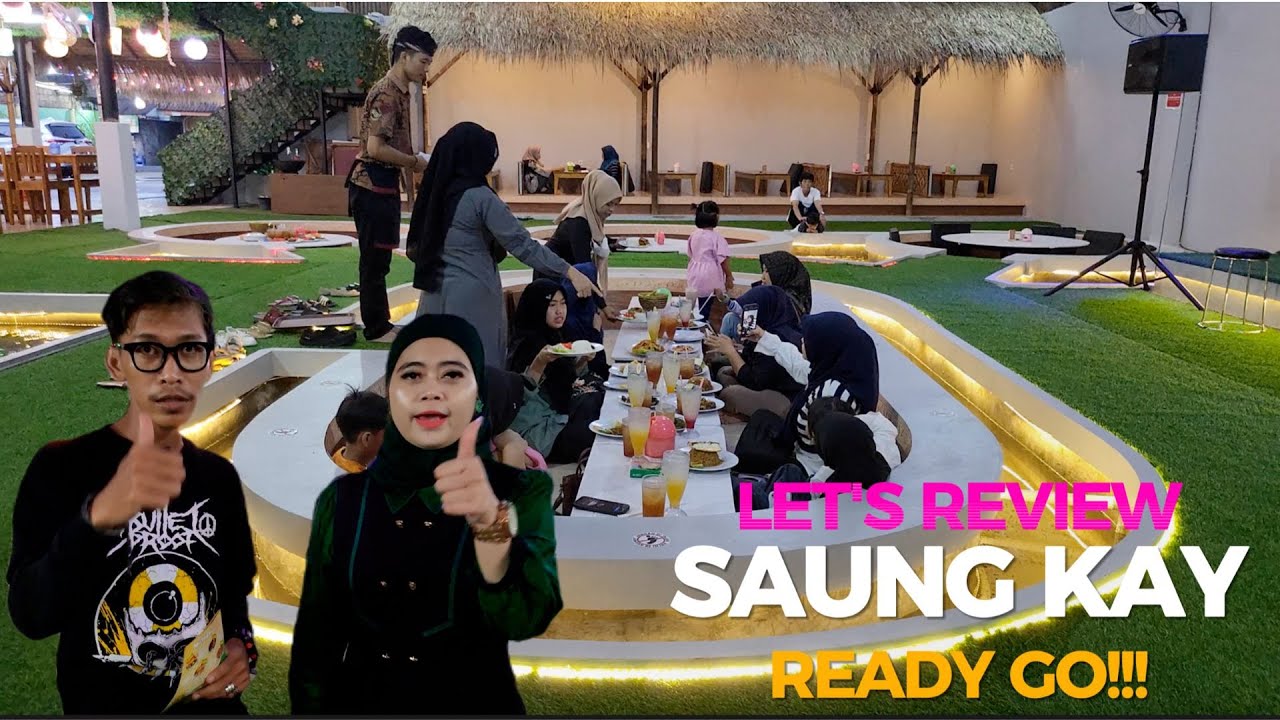 Restoran Makanan Sunda Ada Di Saung kay - YouTube