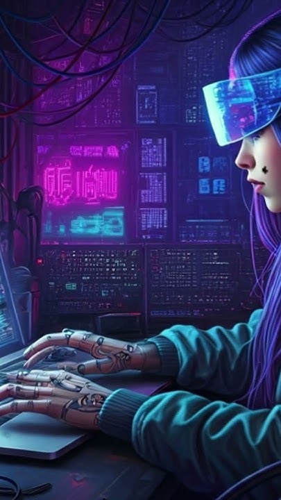 Epic Cyberpunk Coding Music: Synthwave Focus Beats - YouTube