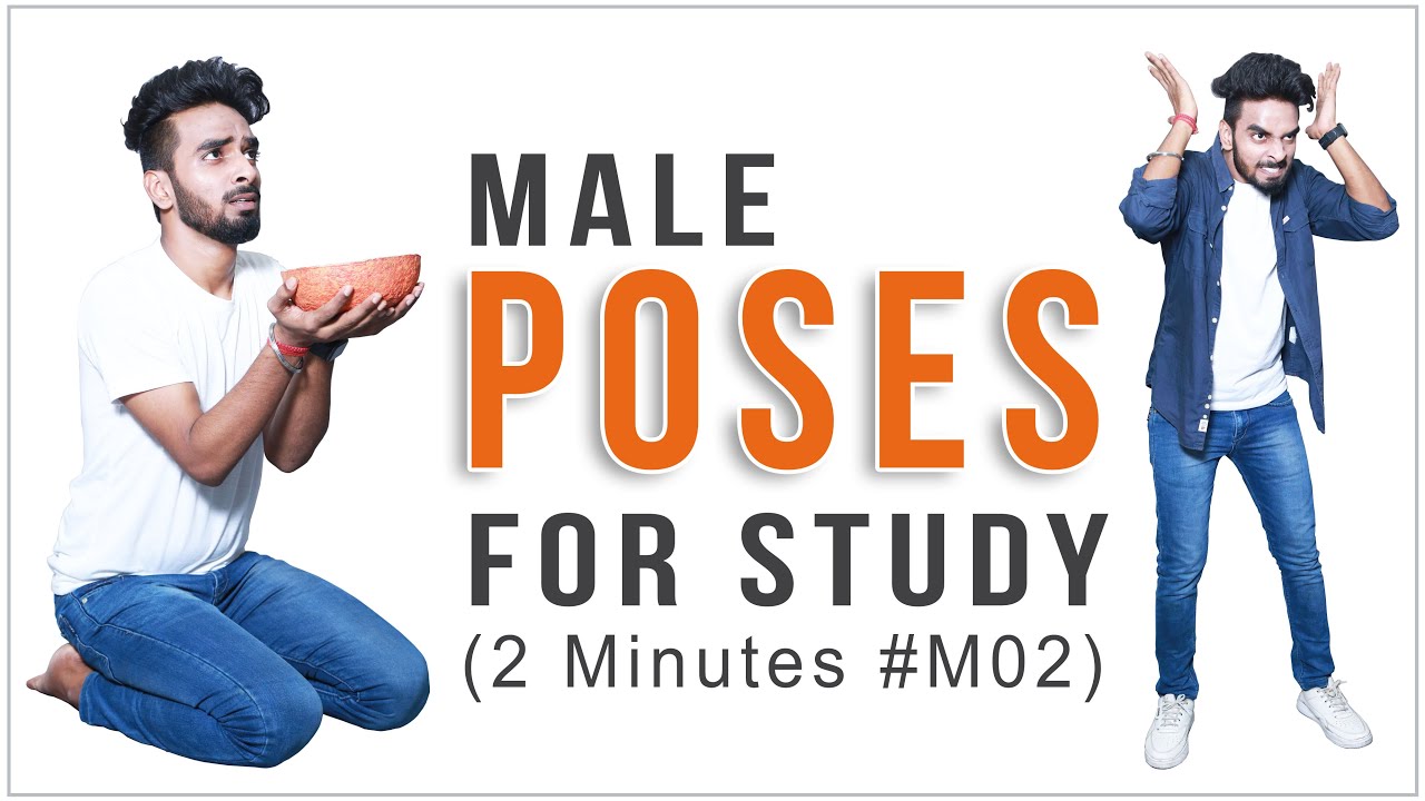 #M02 Reference Images of Male Poses for Drawing Study for Fine Art ...