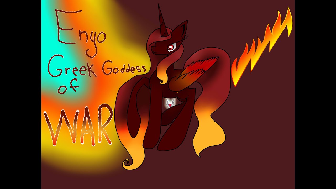 Enyo Goddess of War Speedpaint ATGP Draws Episode Three - YouTube