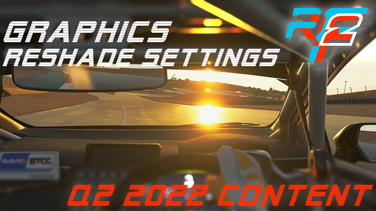 Absolute Bliss in rFactor 2 - ReShade & 'Hidden' USA Content - YouTube