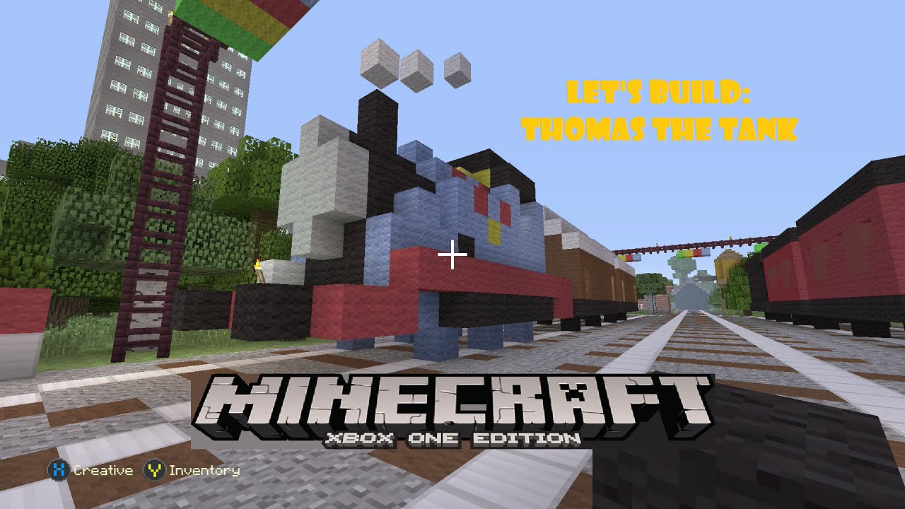 Minecraft: Thomas the Tank Tutorial - YouTube