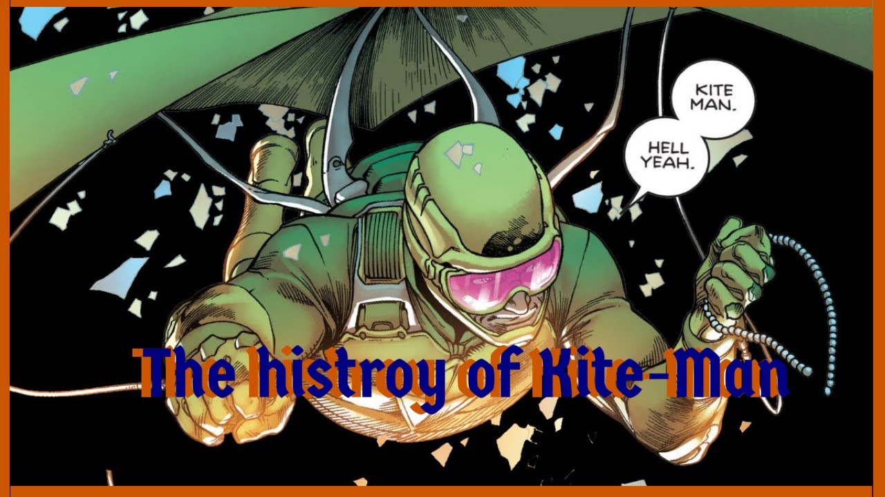 KITE-MAN: From Superhero to Supervillain - The History Of... - YouTube