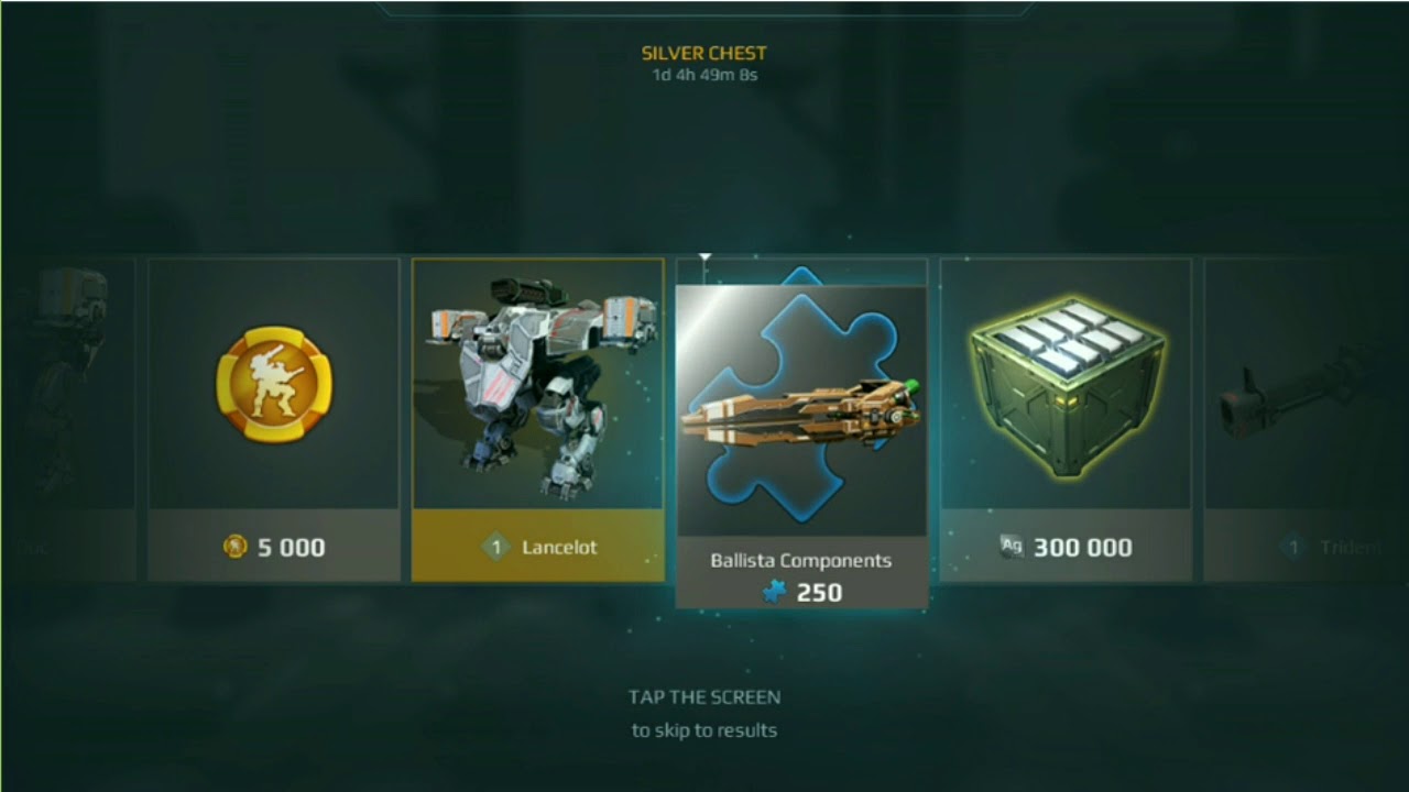 War Robots : 63 Silver Chests Mega Opening - YouTube