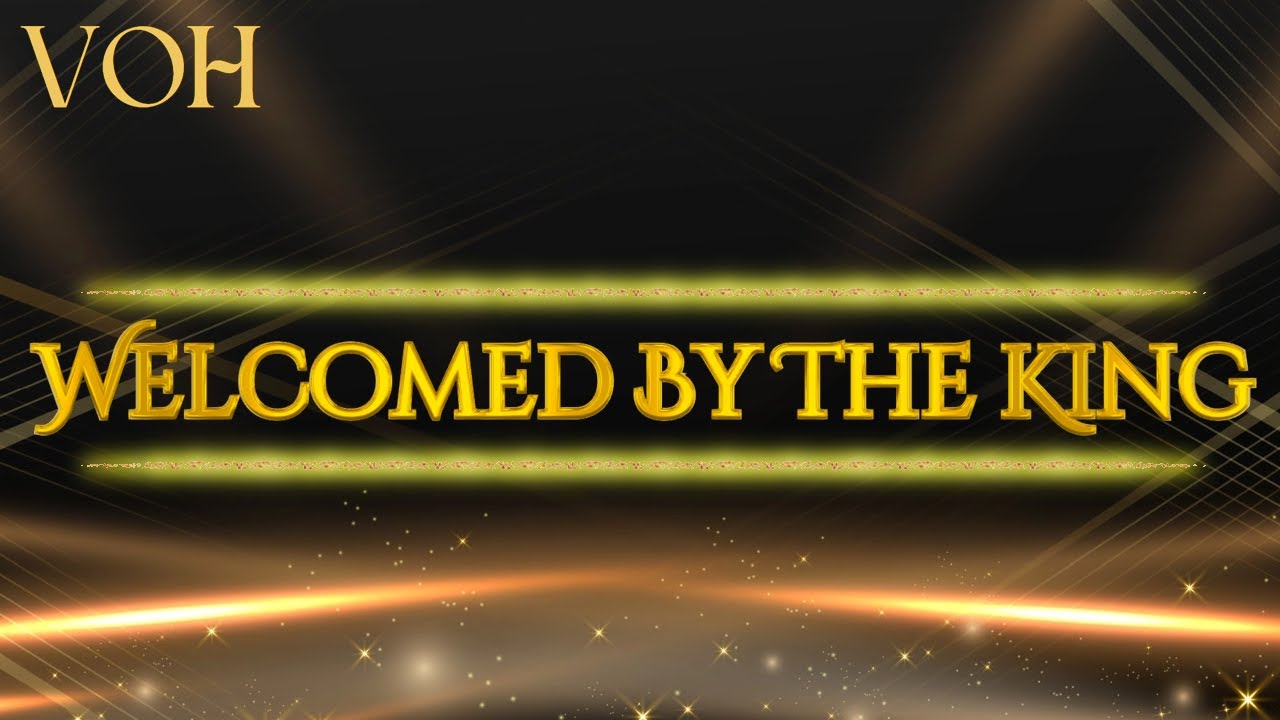 The Church Will Sing - Welcomed By The King (Lyrics Video) - YouTube