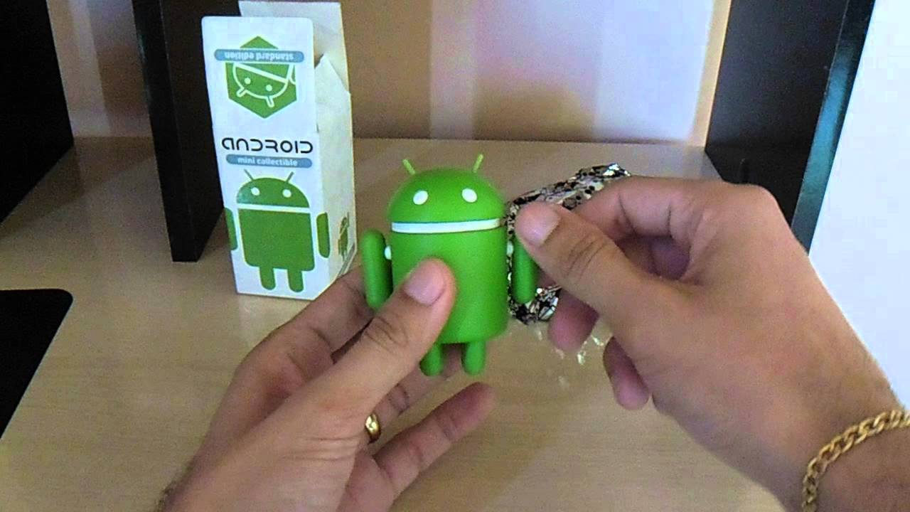 Unboxing boneco Android (verde) - YouTube