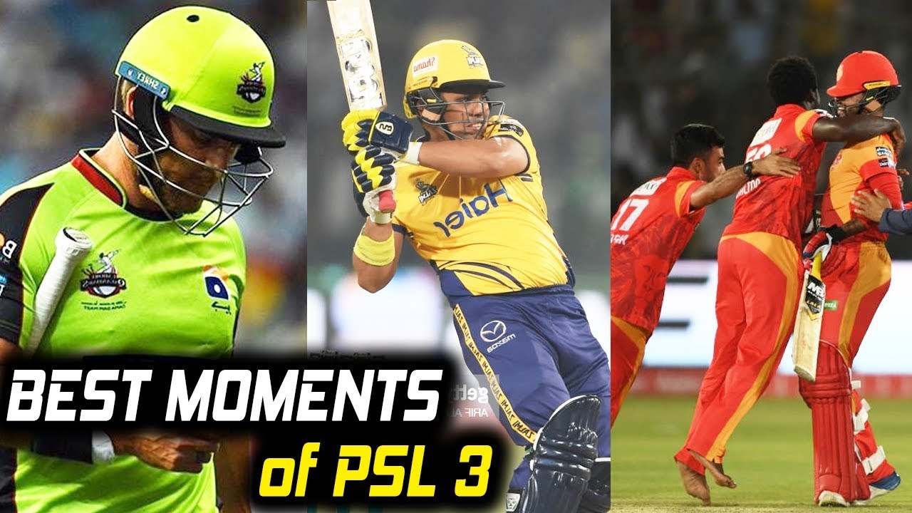 BEST MOMENTS of PSL 3 | That You Never Forget | HBL PSL - YouTube