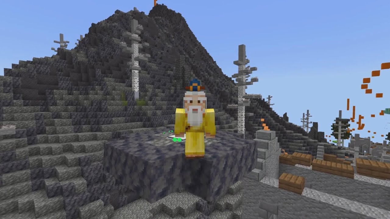 One Rugged Mean Volcano | Biome Parkour By Waypoint Studios Part 5 - YouTube