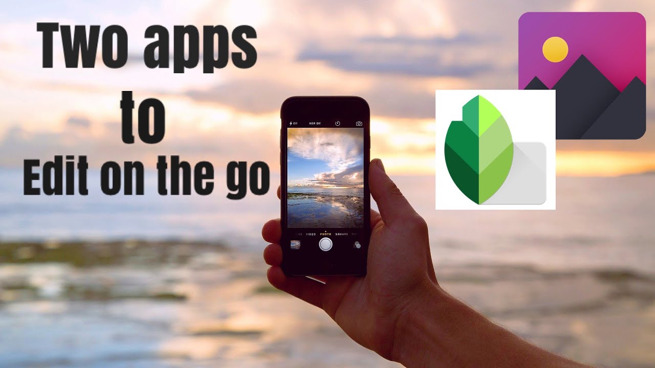 How to create thumbnails on your phone - YouTube