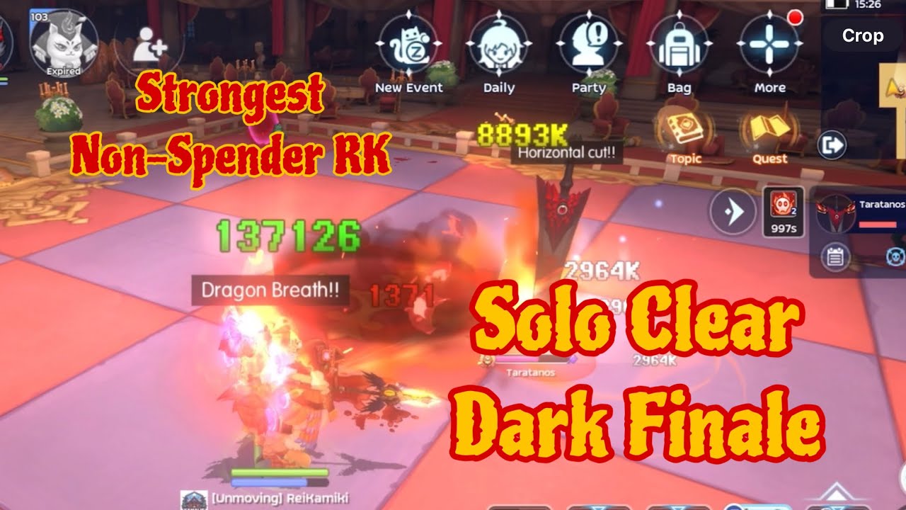 Rune Knight Solo Clear Dark Finale | Ragnarok M Classic - YouTube