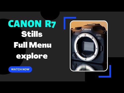 Canon EOS R7 Tutorial & Settings | Canon R7 menu settings #canonr7 # ...