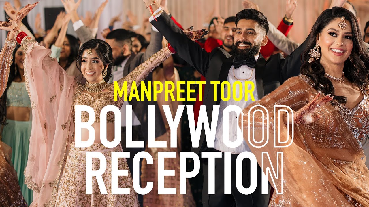 Manpreet Toor | Bollywood Performance at Her Brother's Reception - YouTube