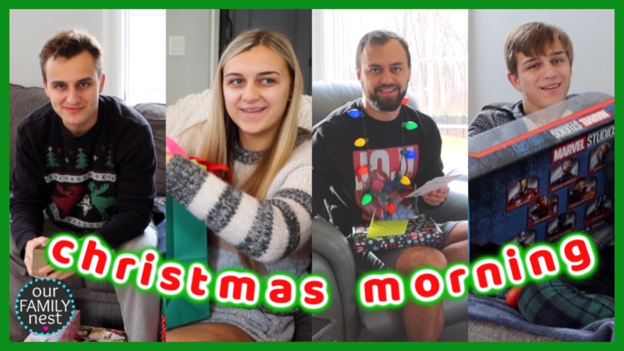 Opening Presents Christmas Morning 2019! - YouTube