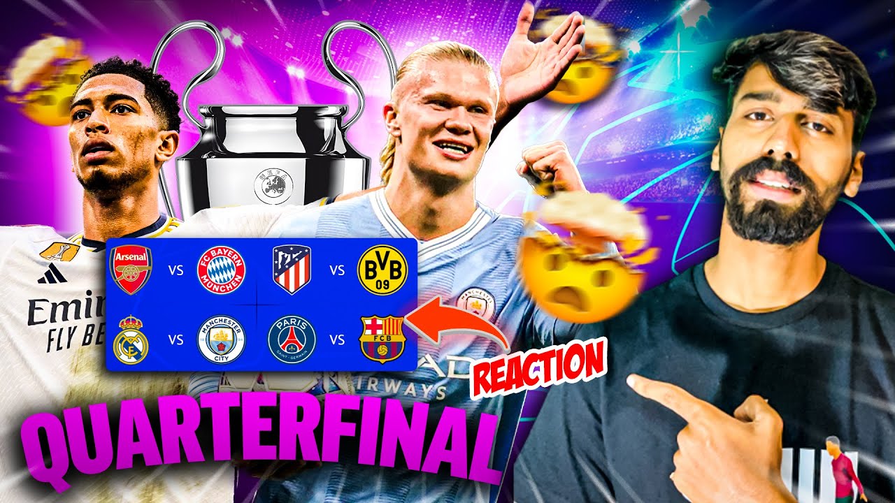 Most Unpredictable Champions League Quarter Final Ever ! Divyansh - YouTube