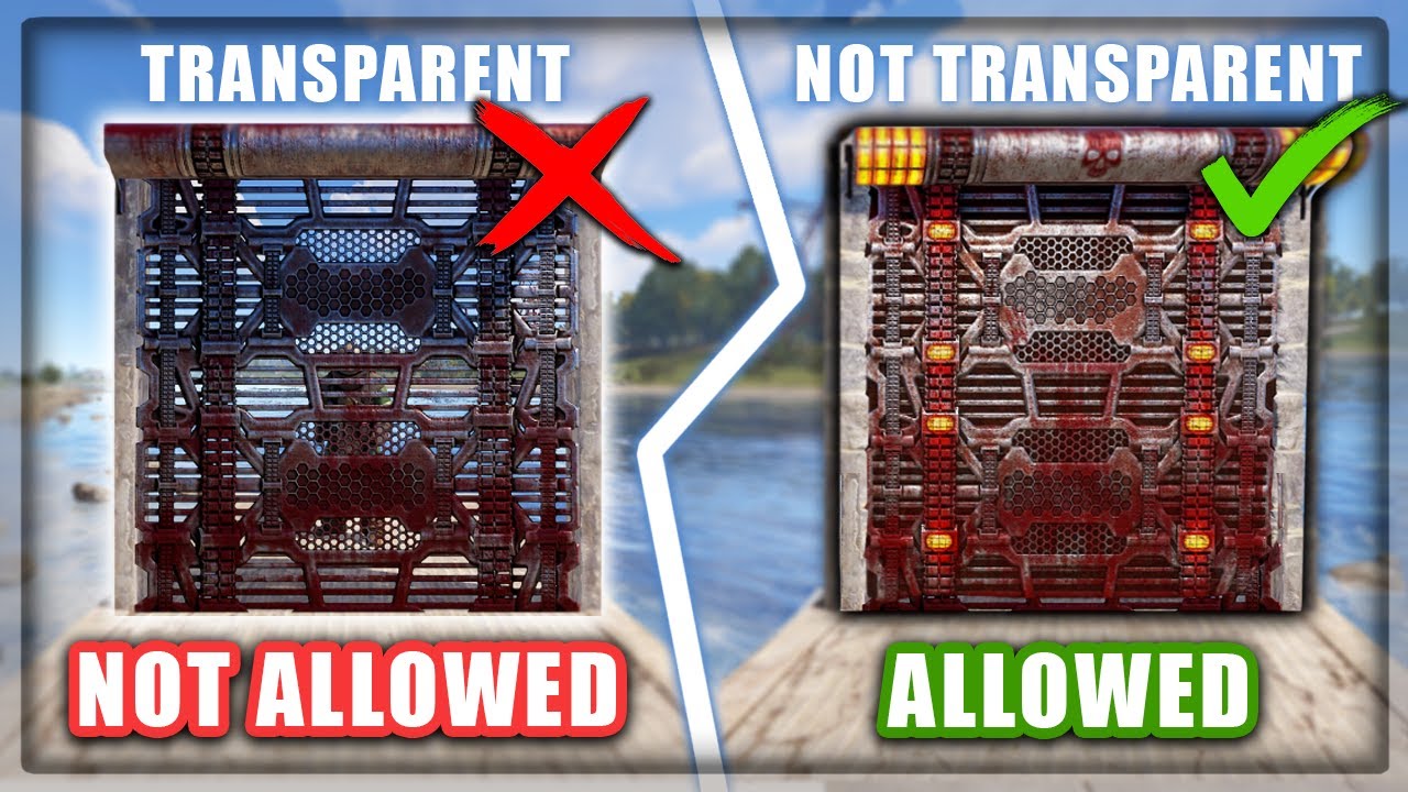 What happened to Rust's Industrial Bloodgate? (Doom Garage Door) - YouTube