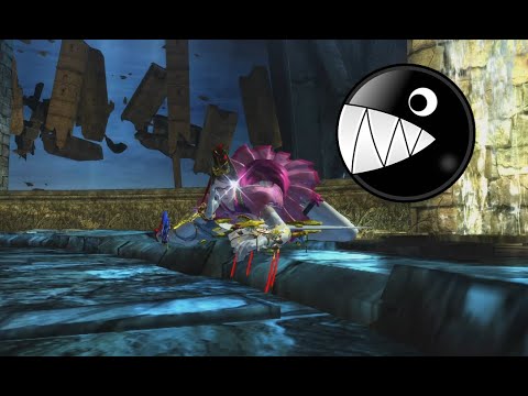 Peach/Chain Chomp Vs. Infinite Climax Golem - Bayonetta 2 - YouTube