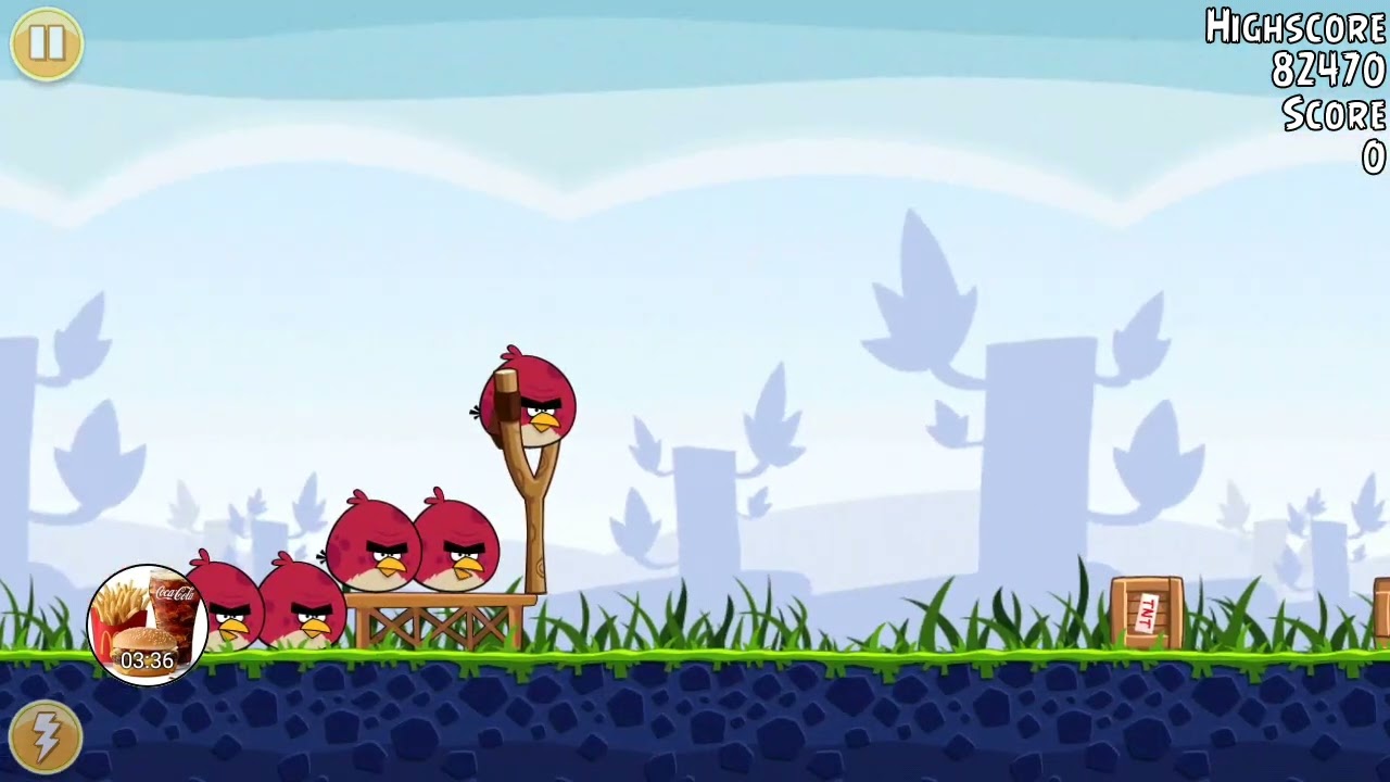 Angry Birds Classic Mod Poached Eggs Levels 1-8 to 1-14 Playthrough ...