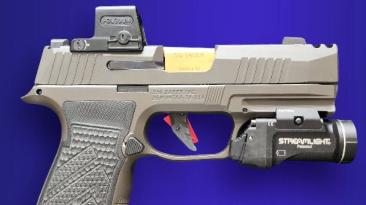 SIG SAUER | P365 | AXG LEGION | TYRANT CNC | INTELLIFIRE TRIGGER - YouTube