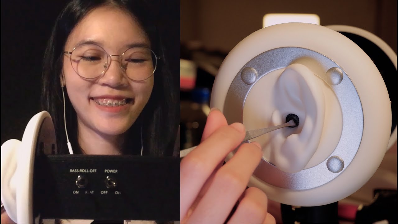 ASMR Intense Ear Cleaning 귀 청소 แคะหูแบบสะใจ w/Metal picks (No Talking ...