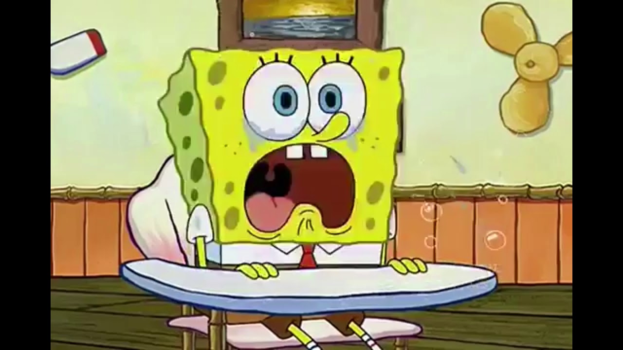 SpongeBob Banging his head for 25 min - YouTube