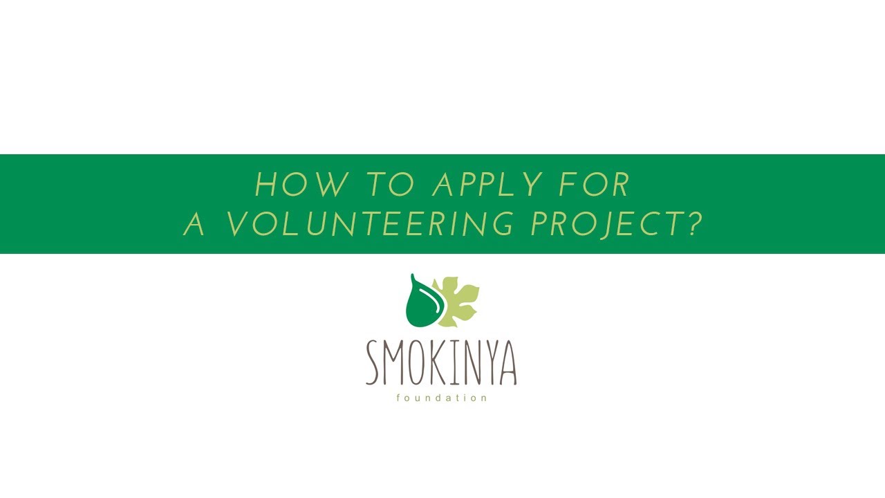 How to apply for ESC volunteering - European Solidarity Corps - YouTube