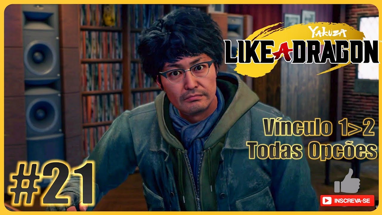 Yu Namba Aumentando o Vínculo 2 Yakuza Like a Dragon Legendado em ...