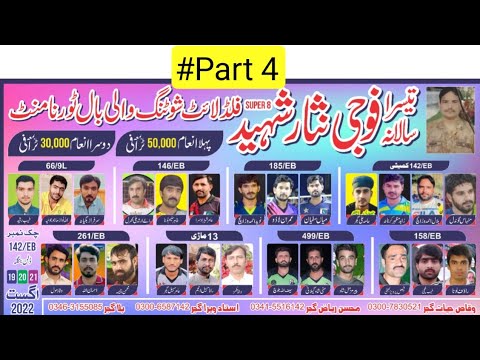 Minhas Gondal Ehtsham Gondal Hamid Gujjar  Huzaifa Gondal Vs Imran Laddu Rana Waqar Rana Ahsan