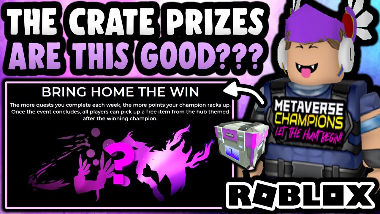 These Crates Will Unbox Into Something AMAZING? (ROBLOX METAVERSE ...