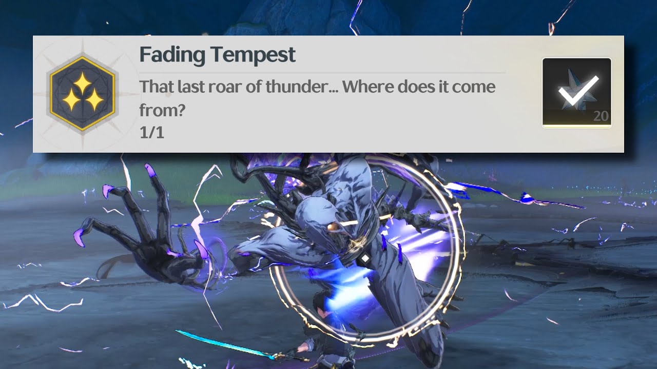 Fading Tempest Secret Trophy You Didn't Know About! | Wuthering Waves ...