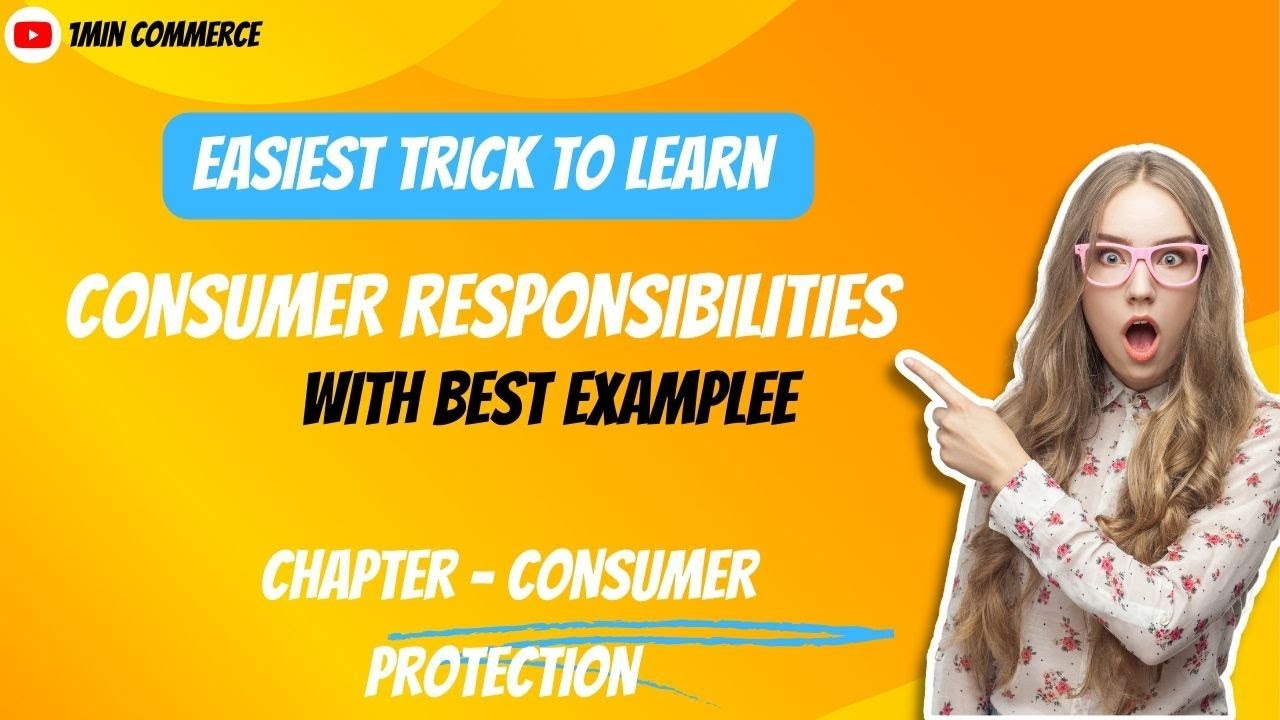 CONSUMER PROTECTION | CONSUMER RESPONSIBILITY TRICK (NO ONE KNOWS ...