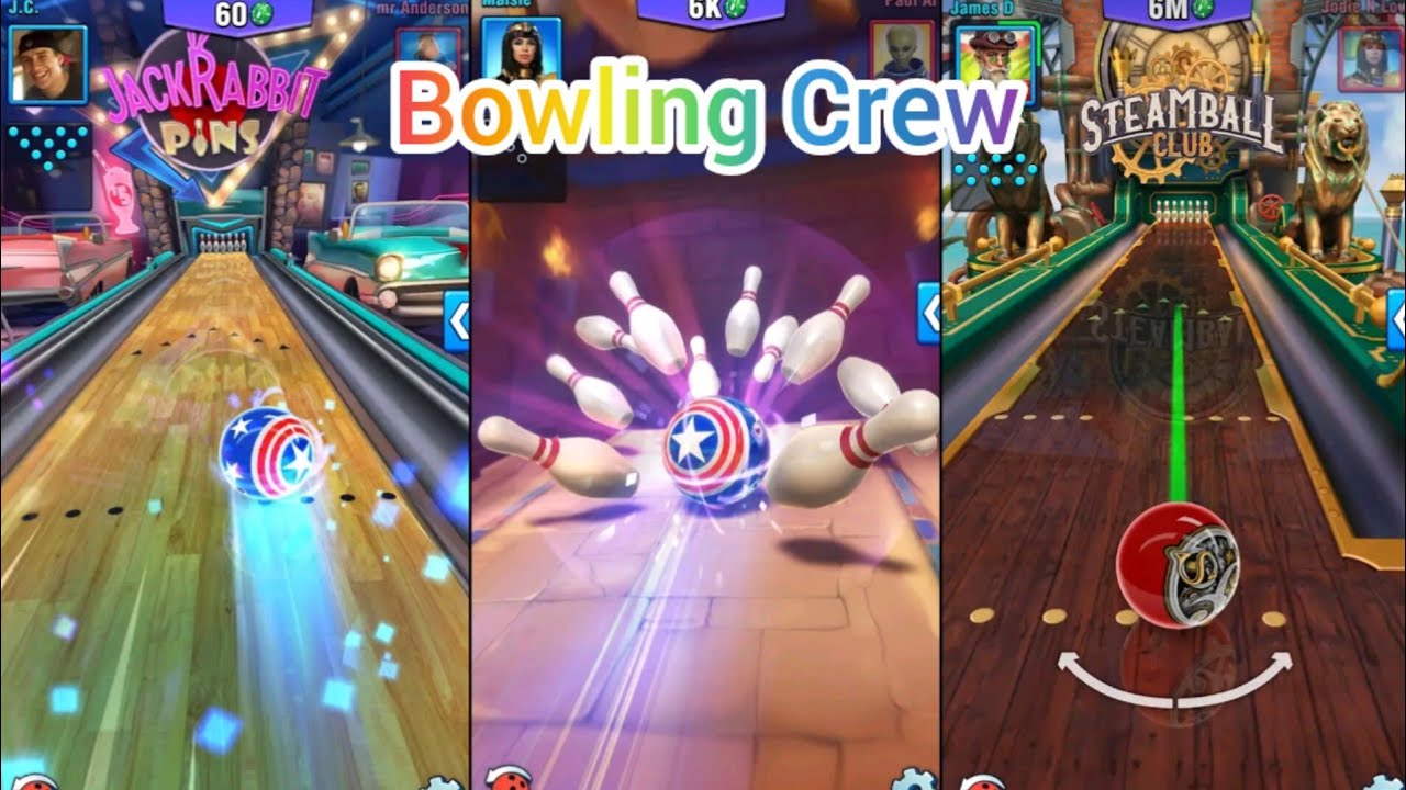 Bowling Crew Gamepaly |Sagames - YouTube