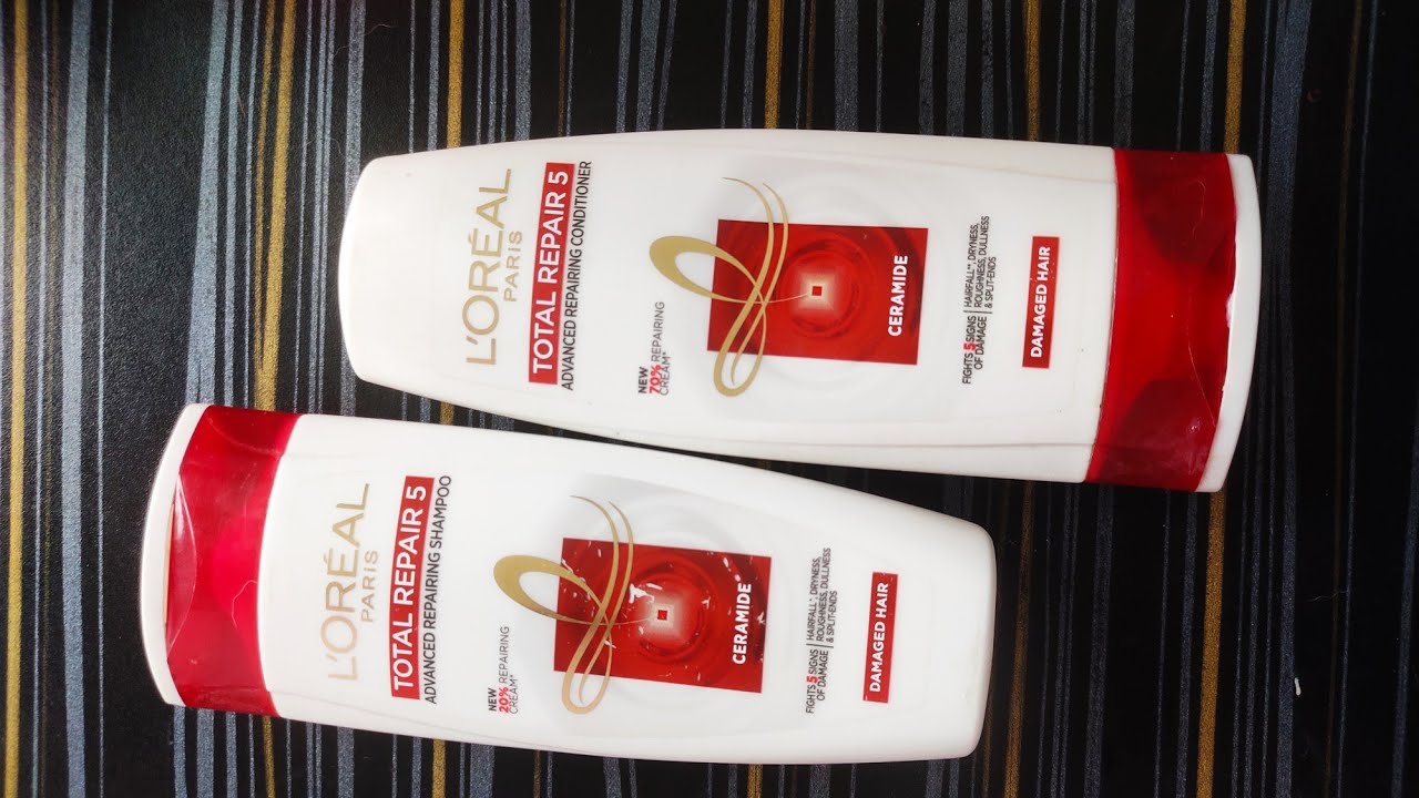 l'oreal total repair 5 shampoo and conditioner Review - Tuber Review ...