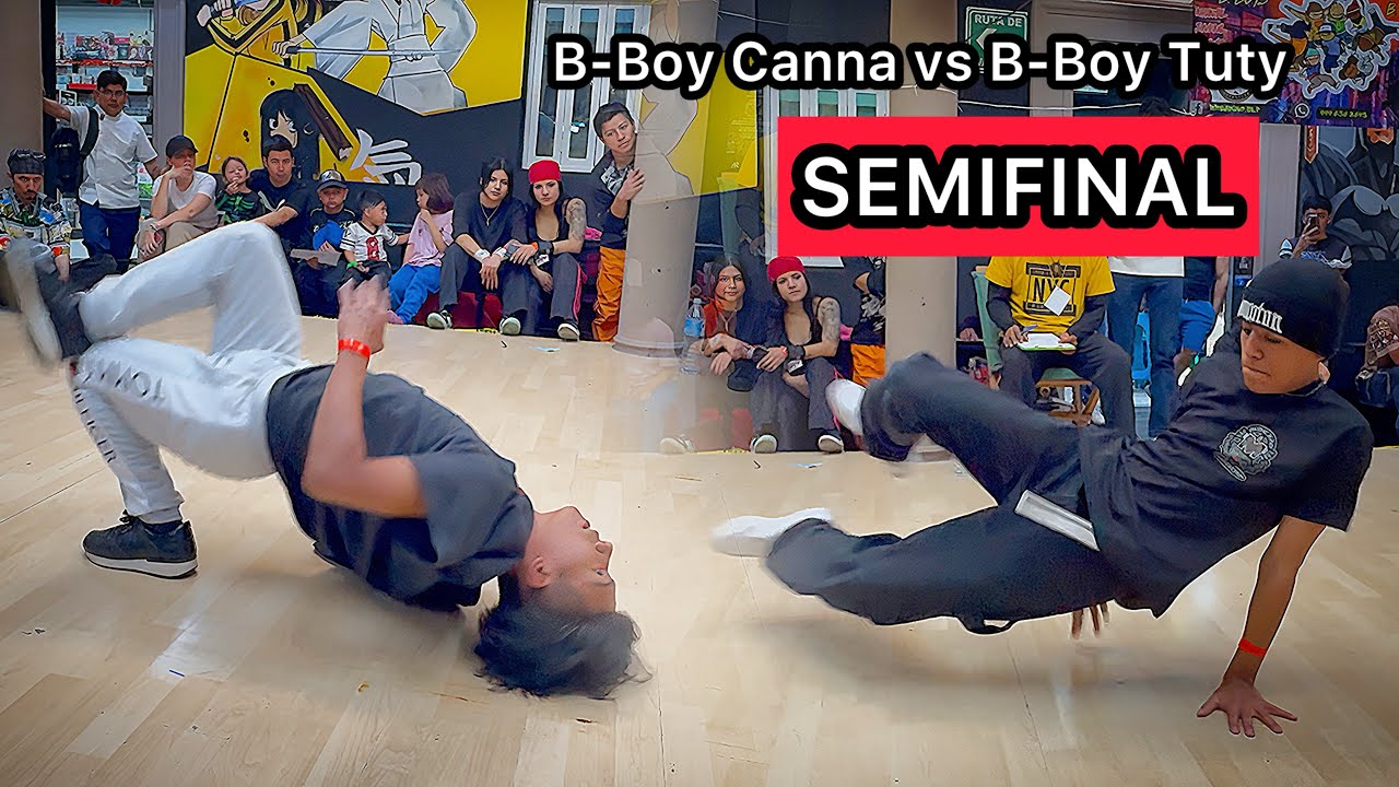 [SEMIFINAL] B-Boy Canna vs B-Boy Tuty | QUE BUENAS BATTLES | Frikiplaza ...