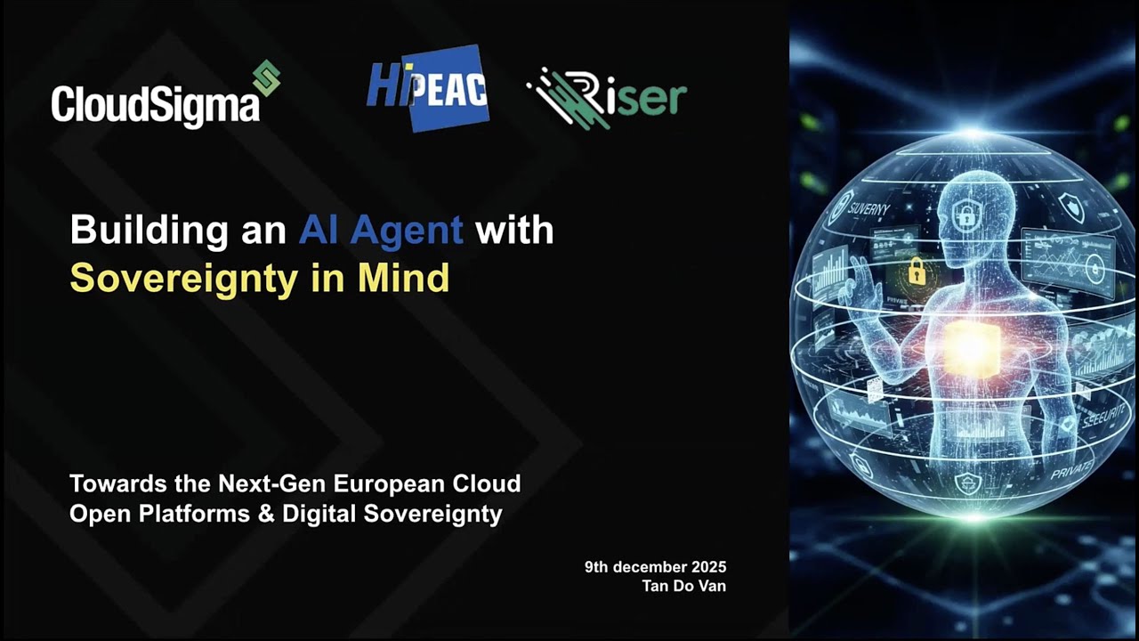 Building an AI Agent with Sovereignty in Mind (+ live demo) - YouTube