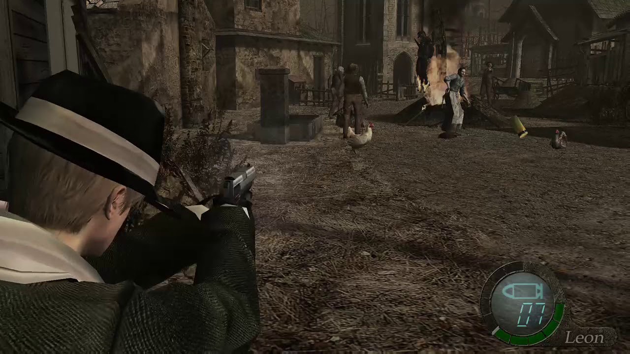 Speed run 1-1 re4🐔 - YouTube