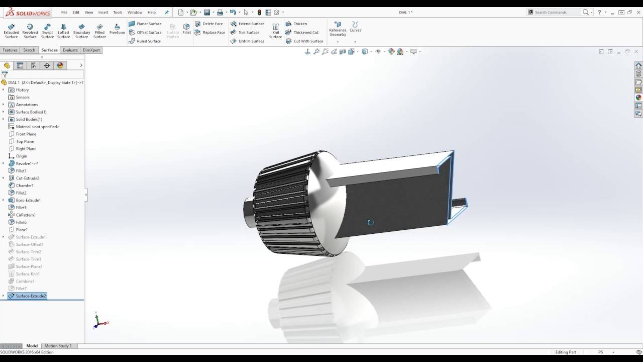 SolidWorks Tutorial: Alternative Way to Wrap Sketch unto a Face - Part ...