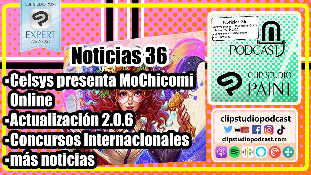 CSP noticias 36 | Celsys presenta MoChicomi, actualización 2.0.6 ...