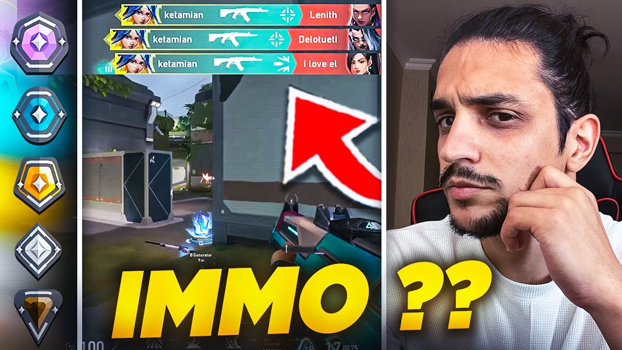 İMMO'DAN DAHA İYİ BİR GOLD DÜŞÜNÜN | VALORANT RANK TAHMİN - YouTube