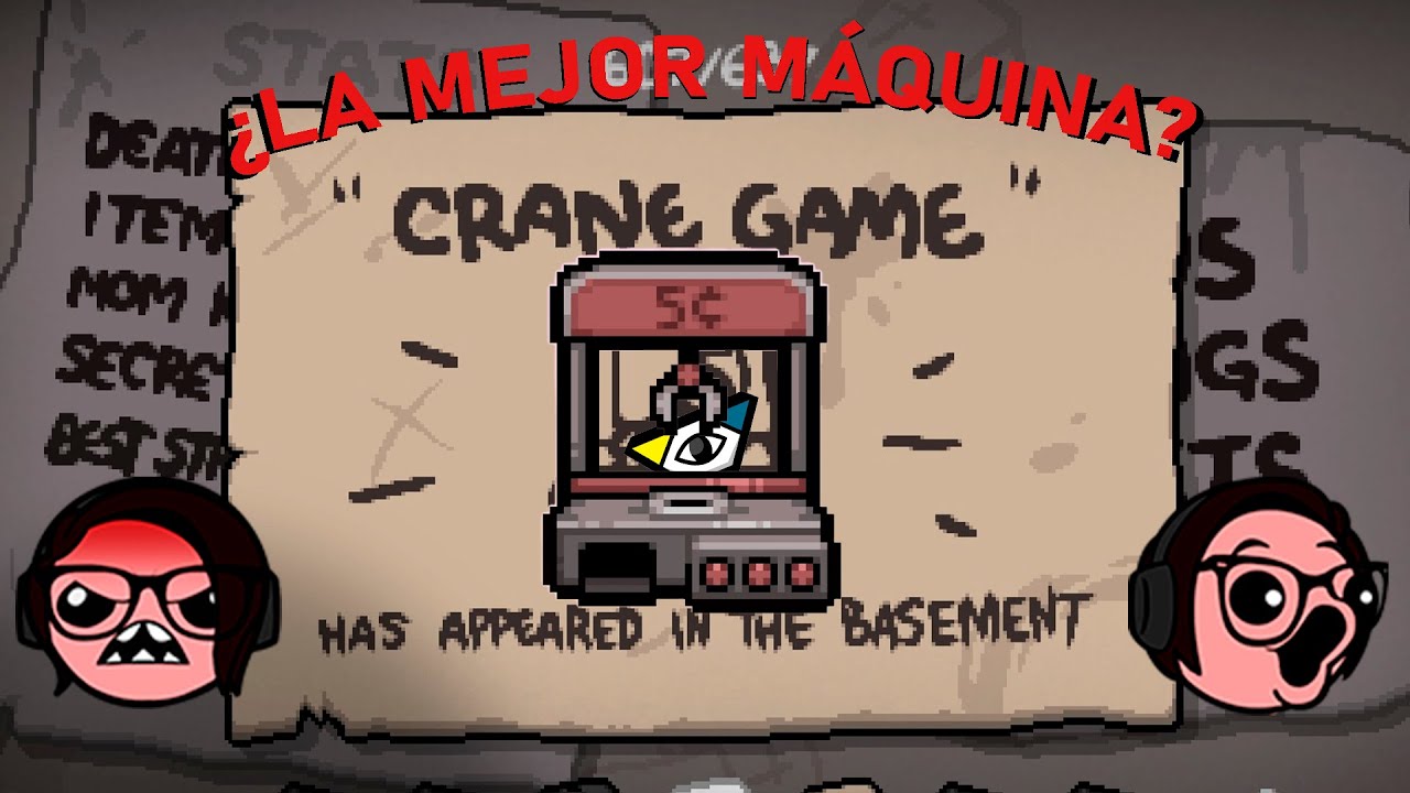 COMO NO DESBLOQUEAR LAS MAQUINAS DE GARRA EN ISAAC (Crane game machine ...
