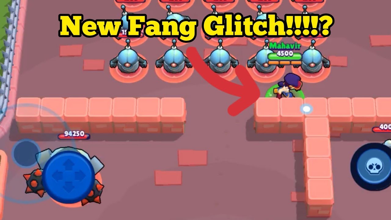 New Fang Glitch In Brawl Stars Youtube