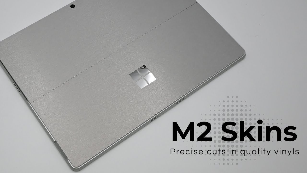 M2Skins Microsoft Surface Pro 11 (2024) Back Only Installation - YouTube