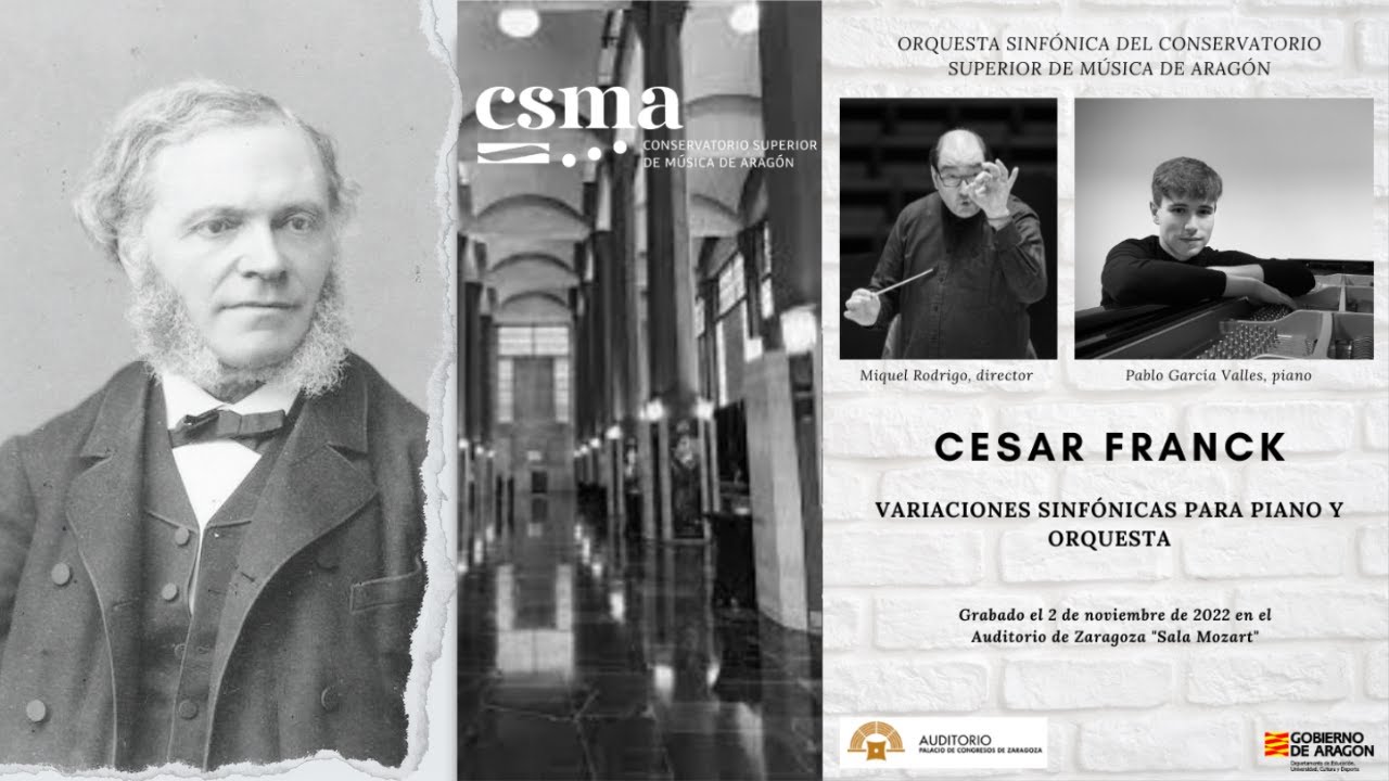 Cesar Franck, Variaciones sinfónicas para piano y orquesta - YouTube
