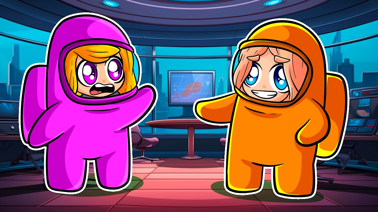 Madison and Trinity Play Among Us!! - YouTube