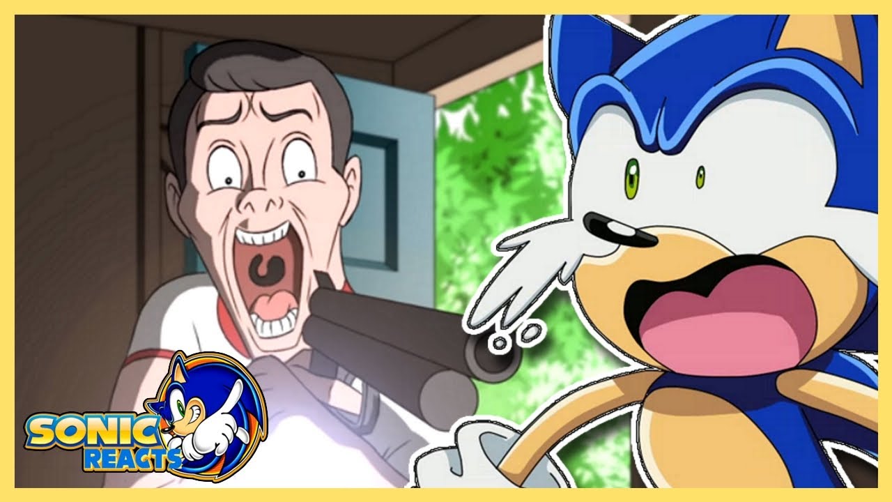 THIS IS TOO GOOD!! Sonic Reacts Sonic The Hedgehog Parody Animation ...