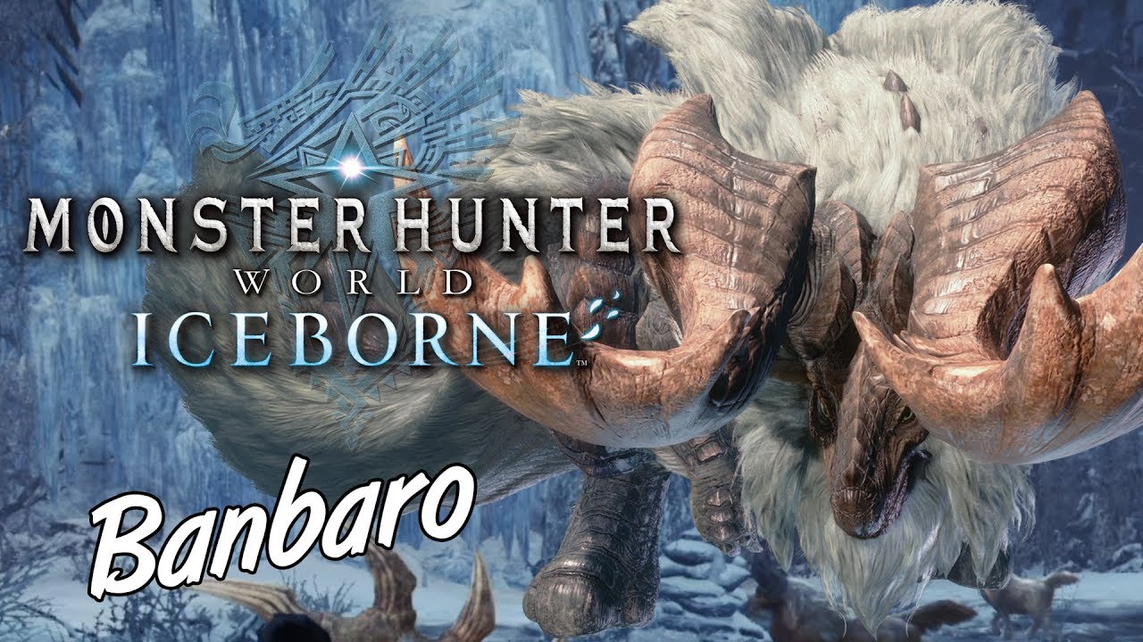 Der großhörnige Banbaro • Monster Hunter World Iceborne Beta - YouTube