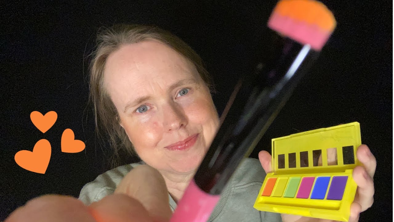 ASMR Vrouw Die Stiekem Door Je Geobsedeerd Is, Doet Je Make-up Voor Een Feestje🧡👑 | ASMR ...