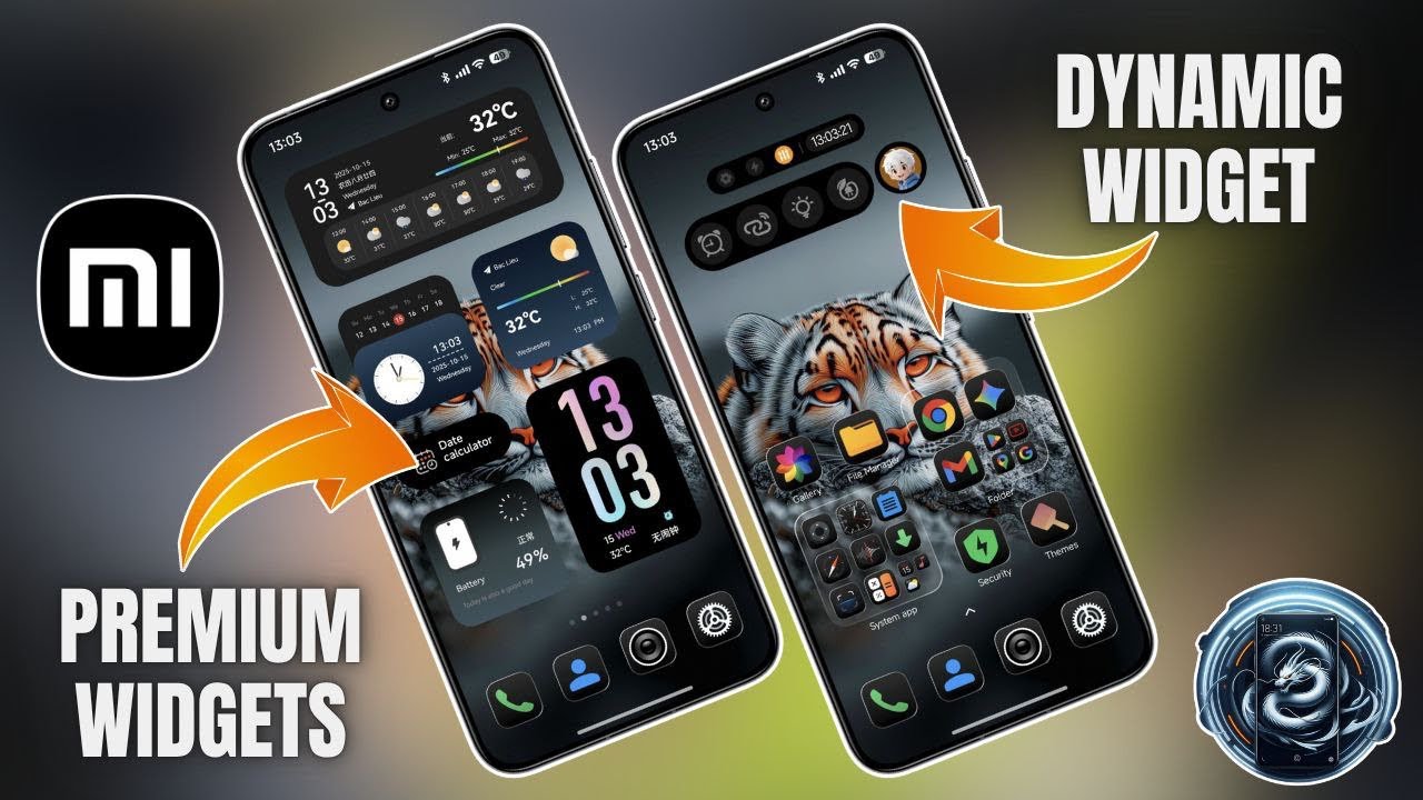 Install Premium Super Widgets On Xiaomi HyperOS - YouTube