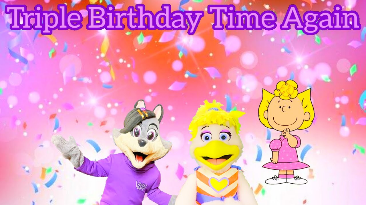 Triple Birthday Time Again (SPECIAL) 🎂🎈🎆🎇🎉🎊🎁🎀 - YouTube